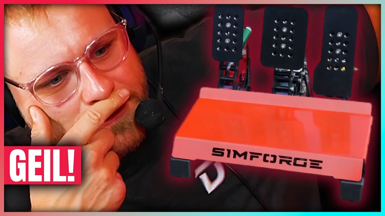 Richtig gute Review über die SIMFORGE Pedals - YouTube