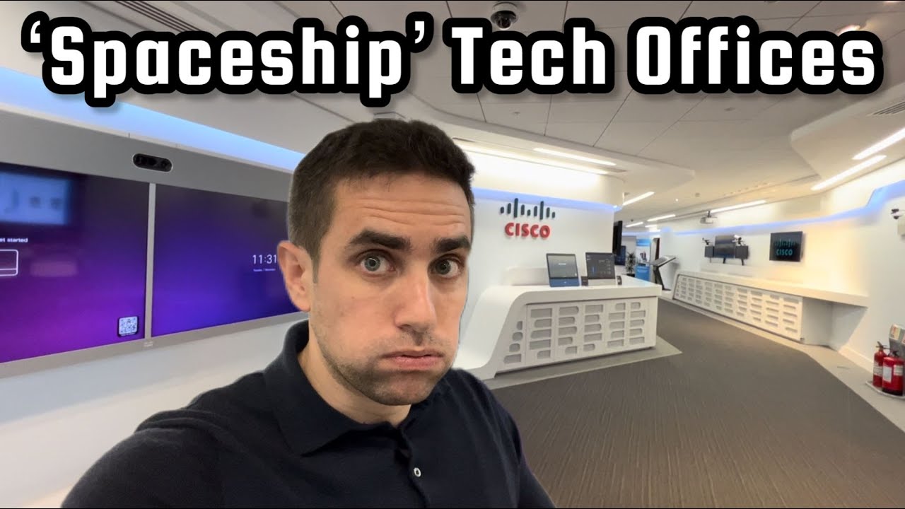 Exploring the INSANE Cisco Headquarters | Cisco UK Campus Tour - YouTube
