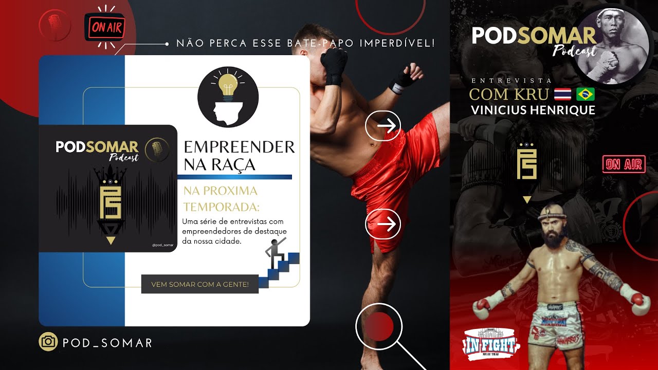 🎙️ O Pod Somar traz o 2º EP - PARTE 1️⃣ com Vinicius Henrique ...
