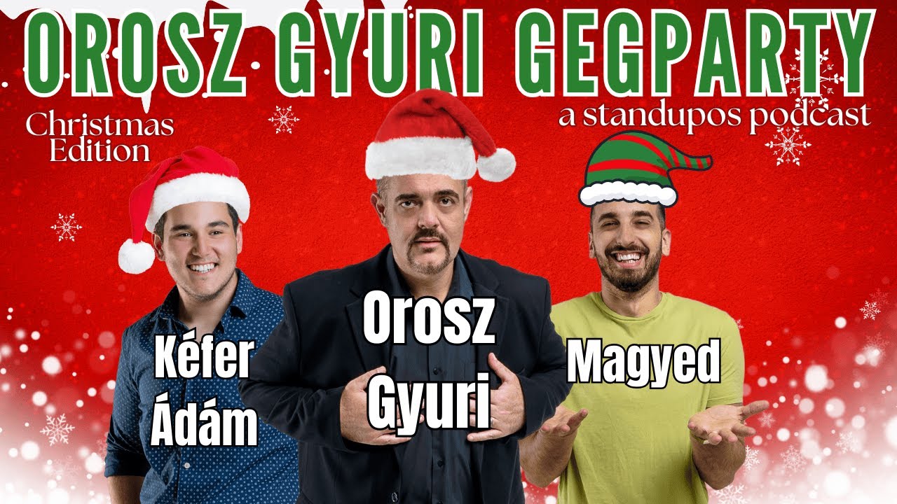 Orosz Gyuri GegParty - A standupos podcast - Harmadik rész - YouTube