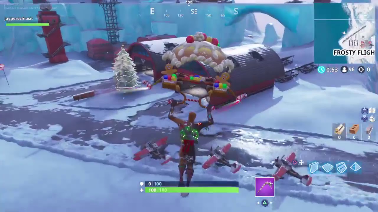 Fortnite 'Merry Marauder' Burnt Gingerbread Man skin - YouTube