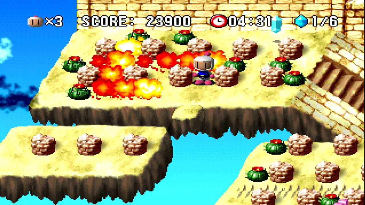Bomberman World: Planet Wind Area 2 - YouTube
