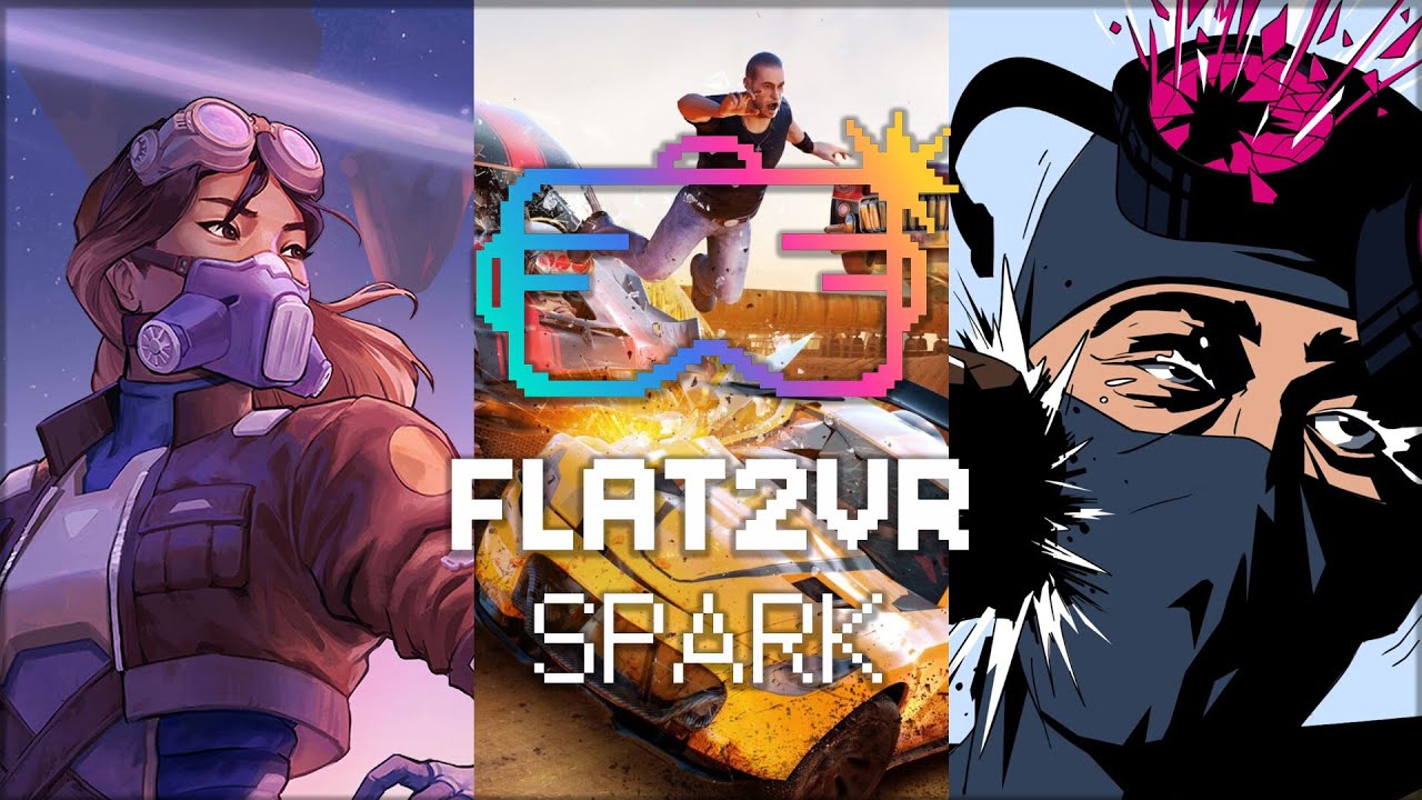 I Am Your Beast VR & FlatOut 4 VR: Flat2VR Spark Reveal Video | VR Games Showcase 2025 - YouTube