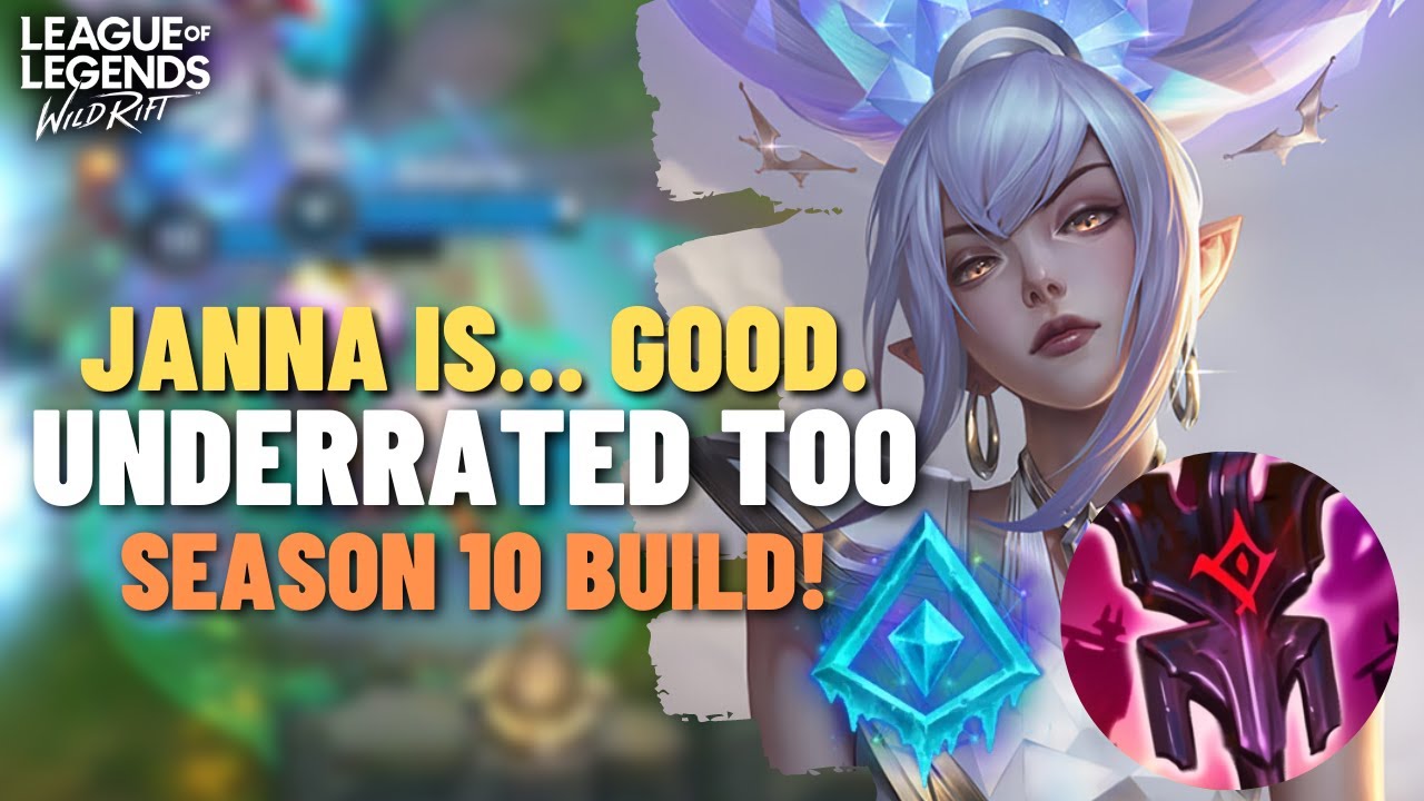 Glacial Augment is Janna's Best Rune! - S10 Build & Guide | Wild Rift ...