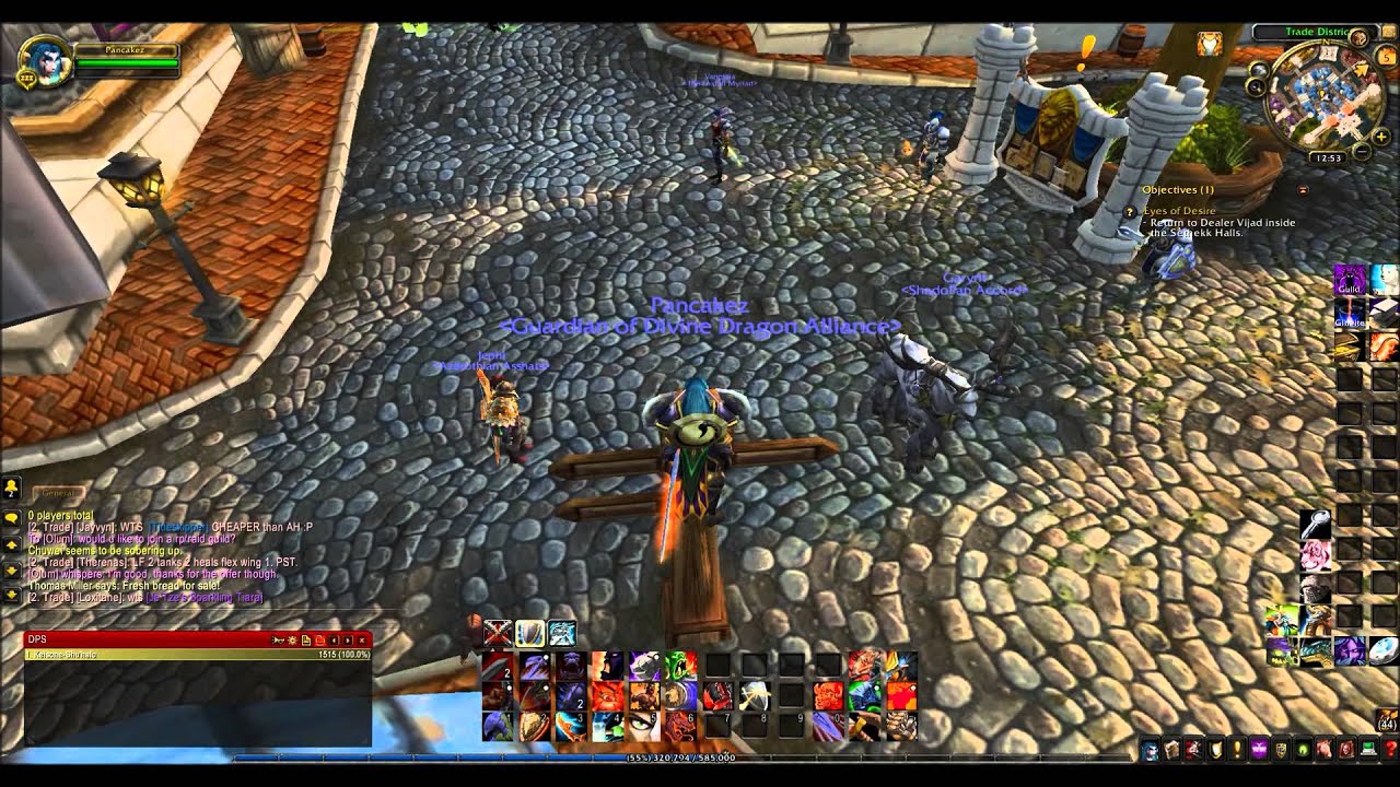 WoW Tips/Tricks ep1 Getting on top of a Stormwind roof - YouTube