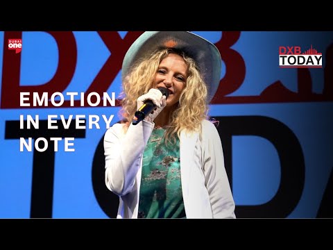 Singer-Songwriter Lauren Claire Townley on Stage at The Fridge Dubai
