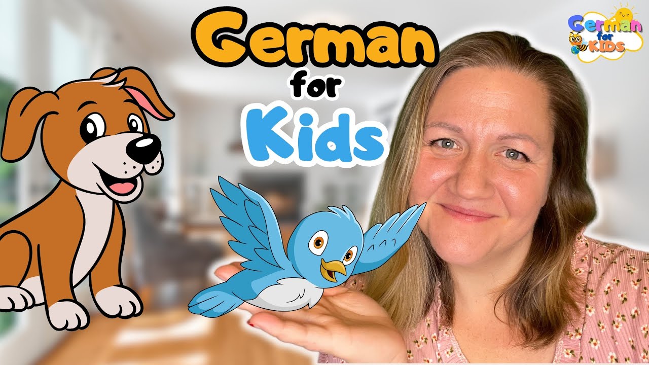 Fun German Lesson for Kids: Discover Pets in German | Deutsch für ...