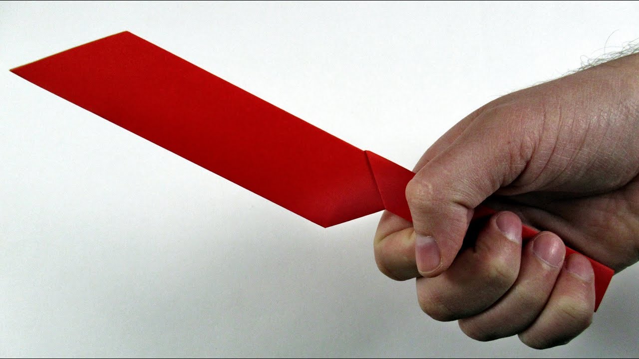 How To Make A Paper Knife Easy Origami YouTube how-to-make-a-paper-knife-easy-origami-youtube