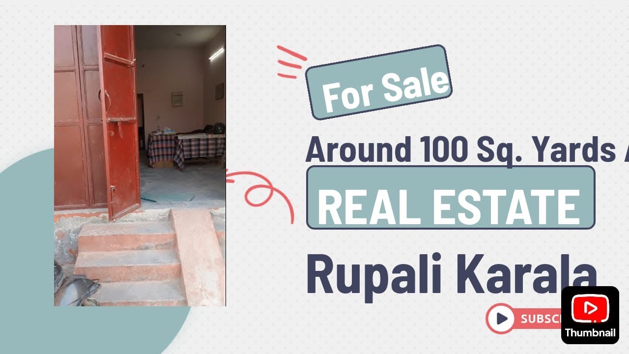 Corner L type Plot for Sale 93 Gaj in Rupali Enclave Karala New Delhi ...