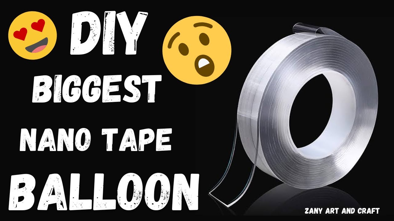 DIY World’s Biggest Nano Tape Balloon😱🤩 🎈 - YouTube