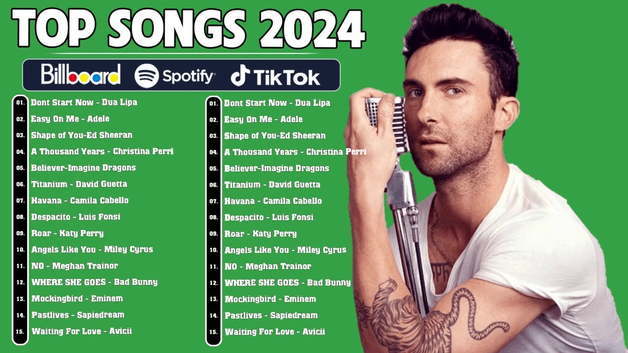 Billboard Hot 100 - Best Pop Music Playlist 2024 - Selena Gomez,Miley ...
