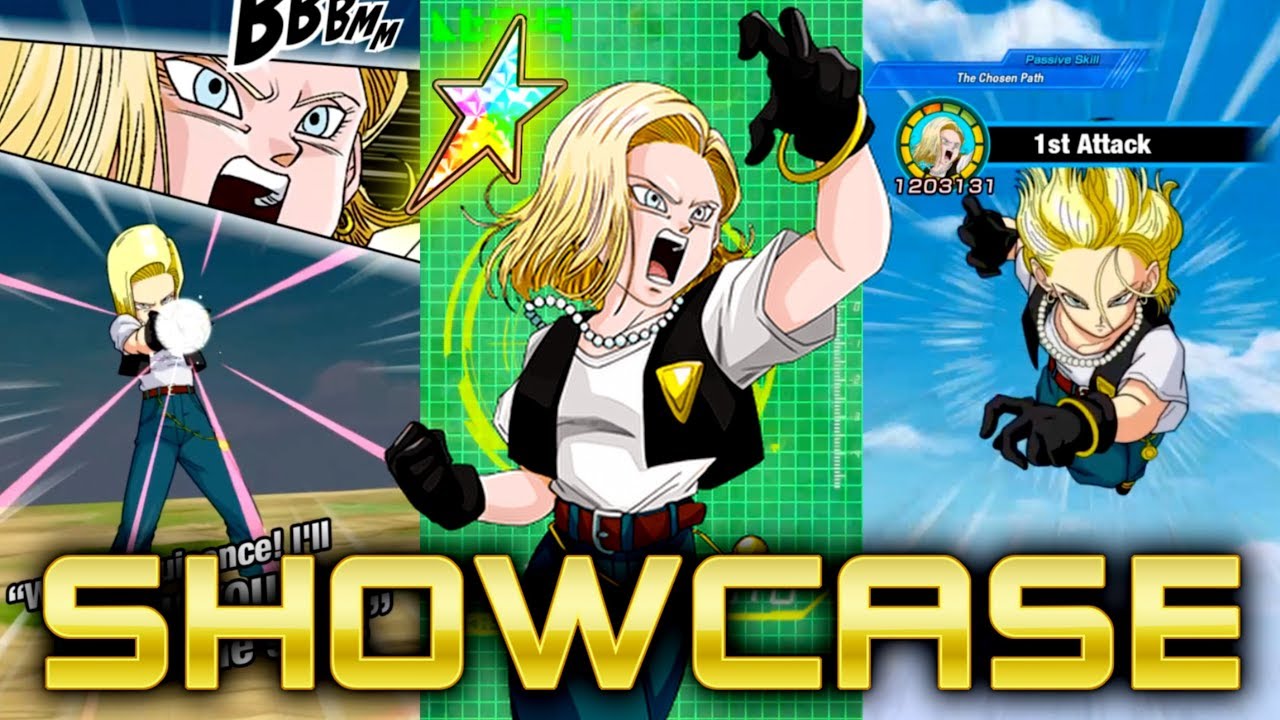IS SHE THE BEST ANDROID 18 IN THE GAME?! 100% AGL Android 18 Showcase ...