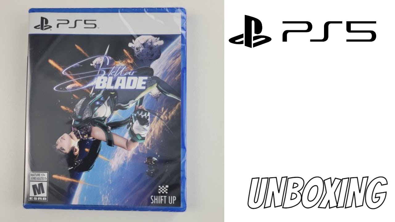 STELLAR BLADE GAME UNBOXING - YouTube