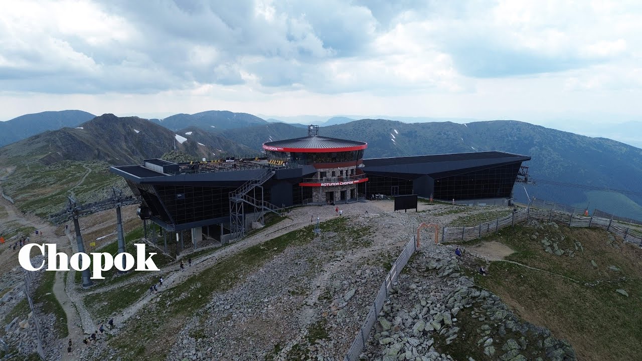 Rotunda Chopok cez Bielu púť Priehybu - YouTube