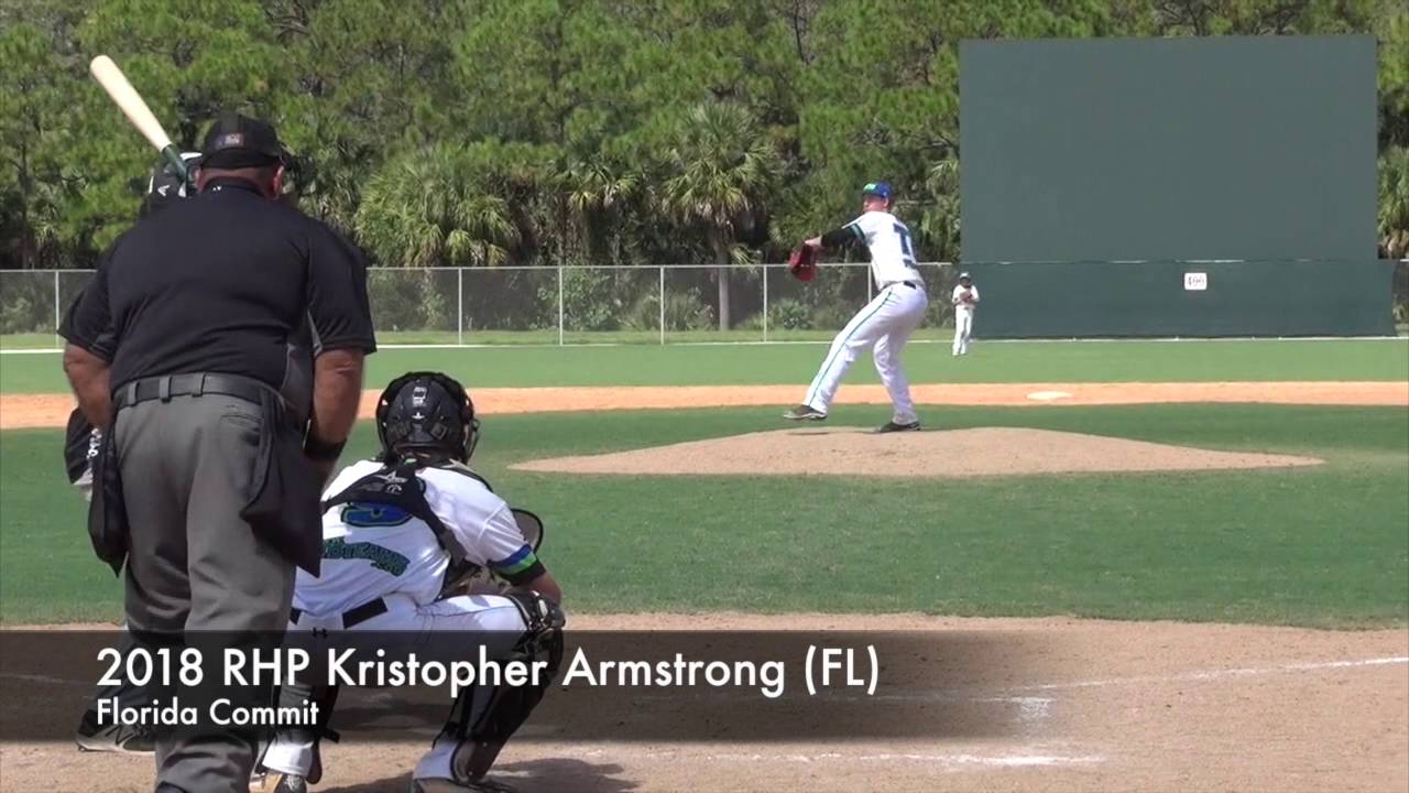 2018 RHP Kristopher Armstrong (FL), Florida Commit 10-8-16 - YouTube