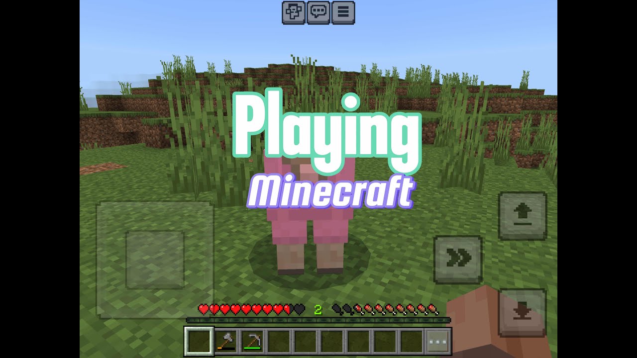 Playing Minecraft alone - YouTube