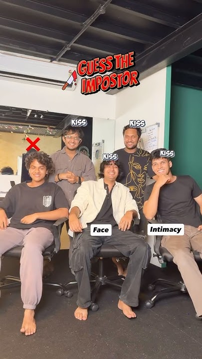 Who’s the Impostor?🤣👀 Guess the Impostor Game is ON! 💡 # ...