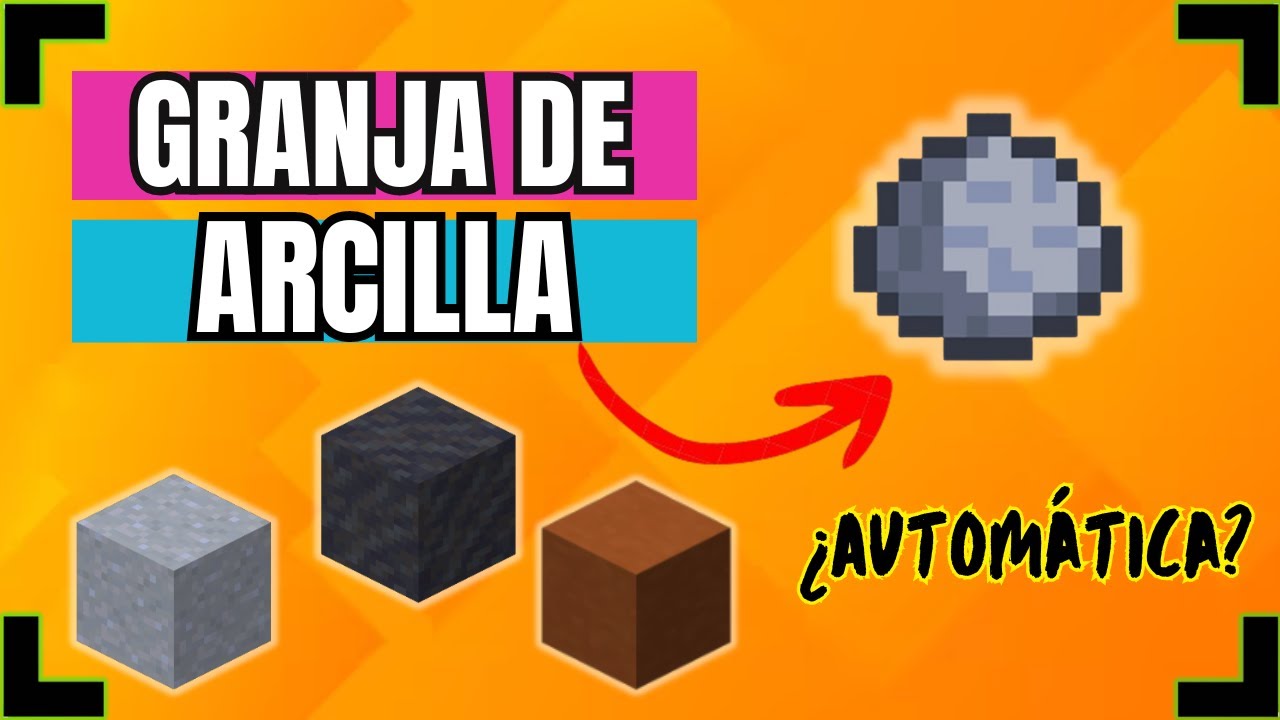Cómo Hacer una Granja de Arcilla en Minecraft Bedrock 1.21 📝 | Fácil y ...