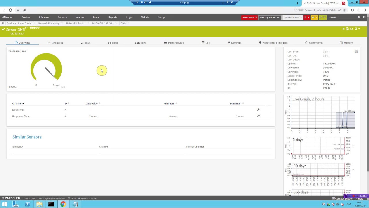 PRTG Install and configure - YouTube