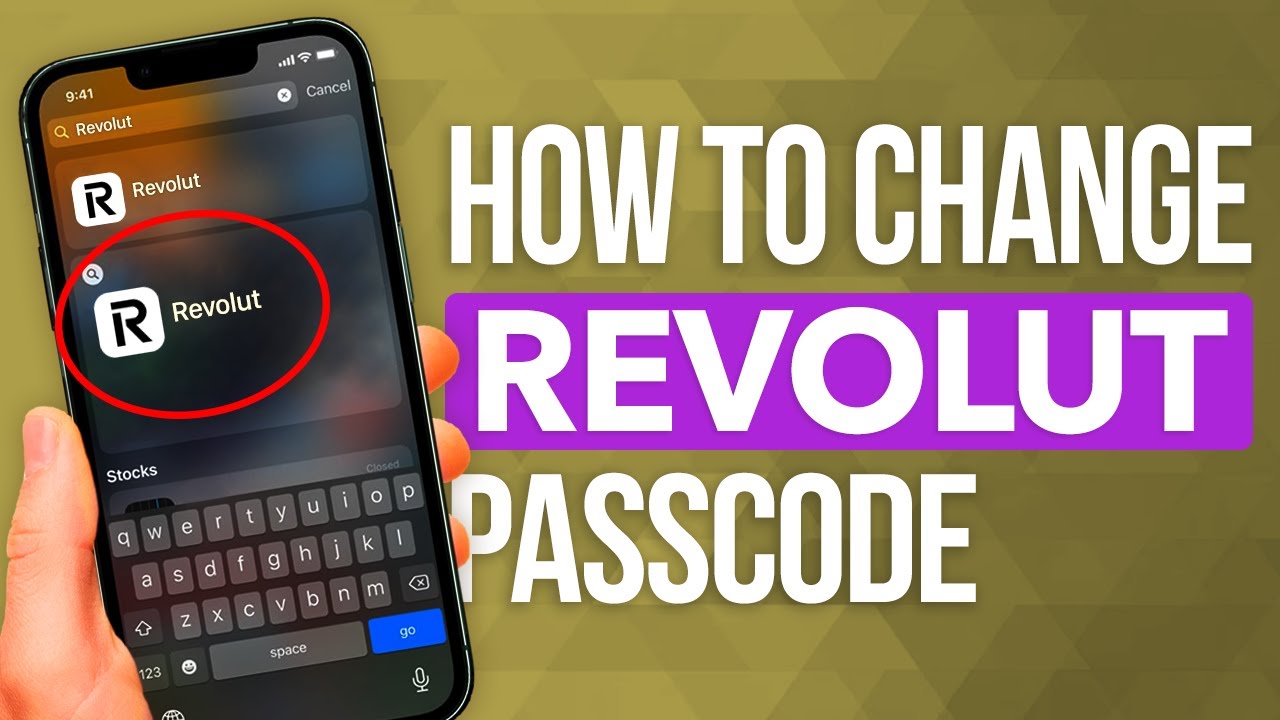 How To Change Revolut Passcode - YouTube