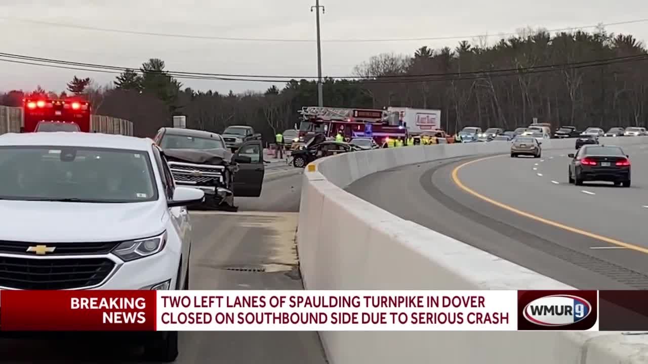2 left lanes closed on Spaulding Turnpike in Dover after serious crash ...