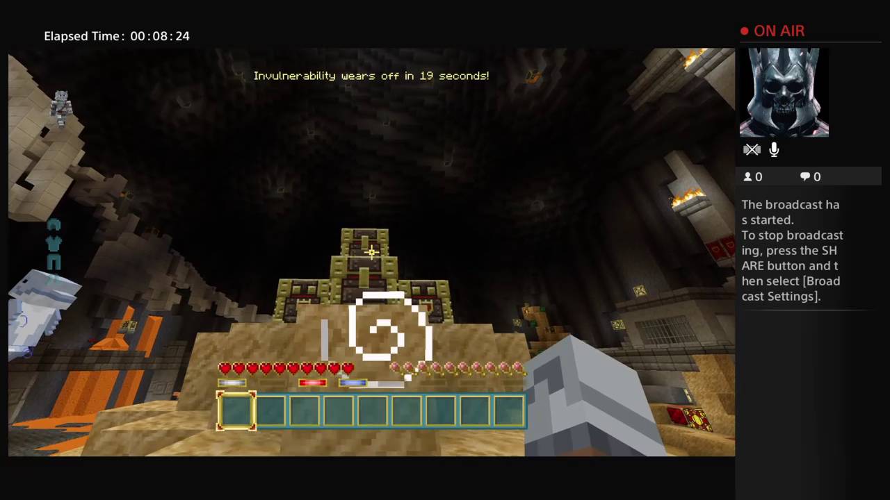 Minecraft hunger games PS4 - YouTube