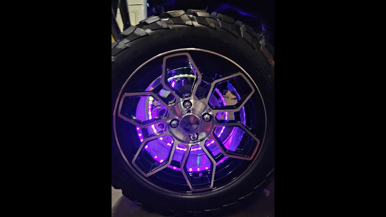Evolution D5 LED Wheel Light Installation Video - YouTube