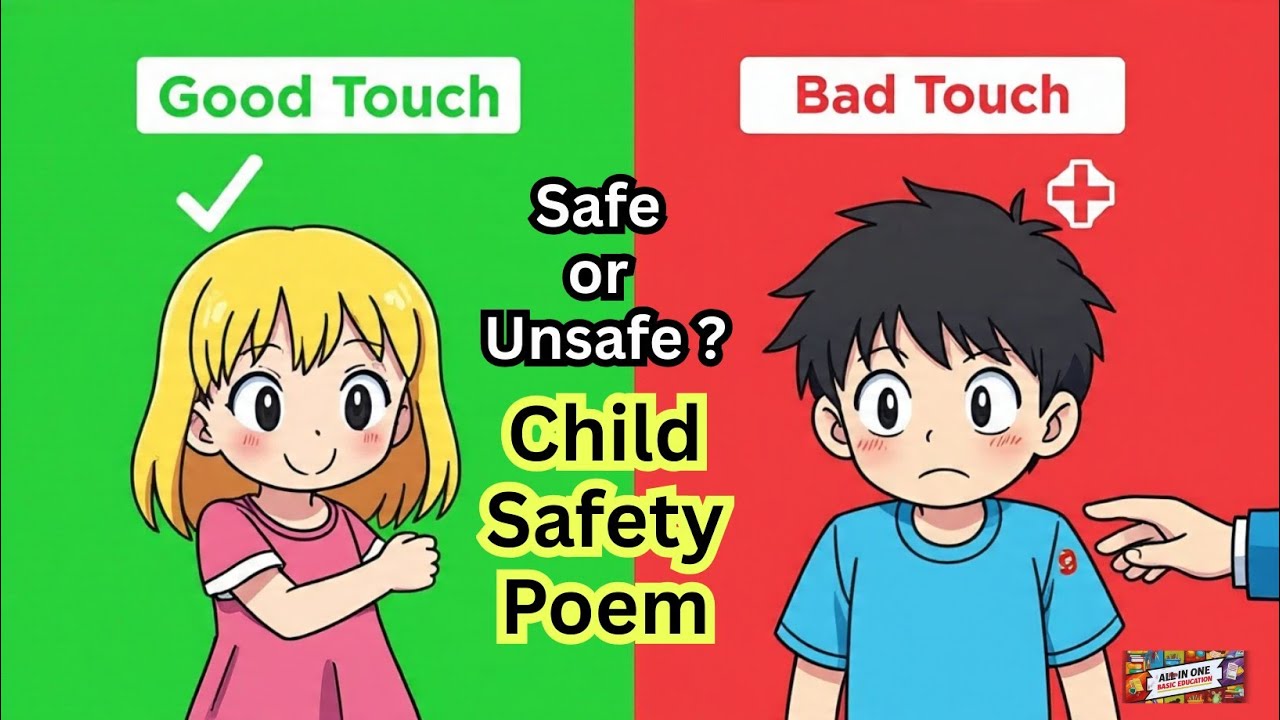 Good Touch Bad Touch | Popular Nursery Rhymes for kidsl Child Safety ...