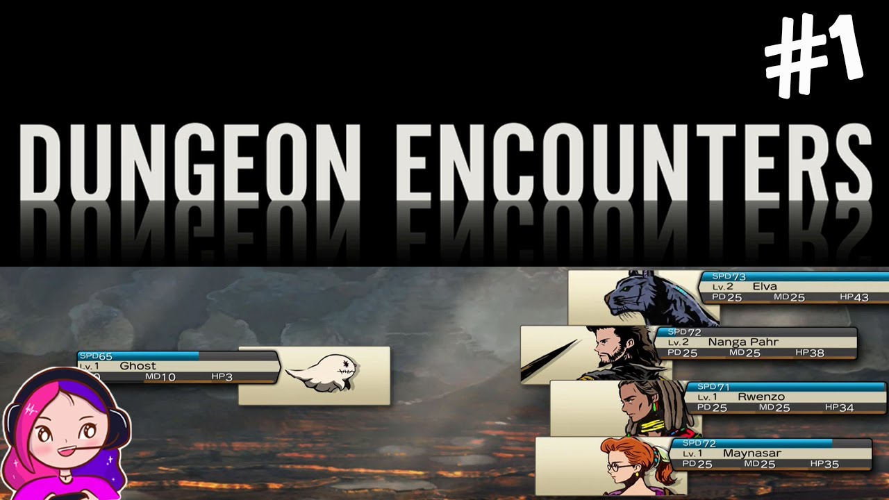 Square Enix's New Roguelike - DUNGEON ENCOUNTERS - Let's Play #1 (w ...