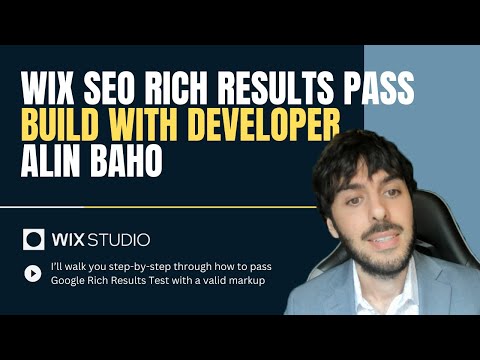 Wix SEO 2026: Pass Google Rich Results Test