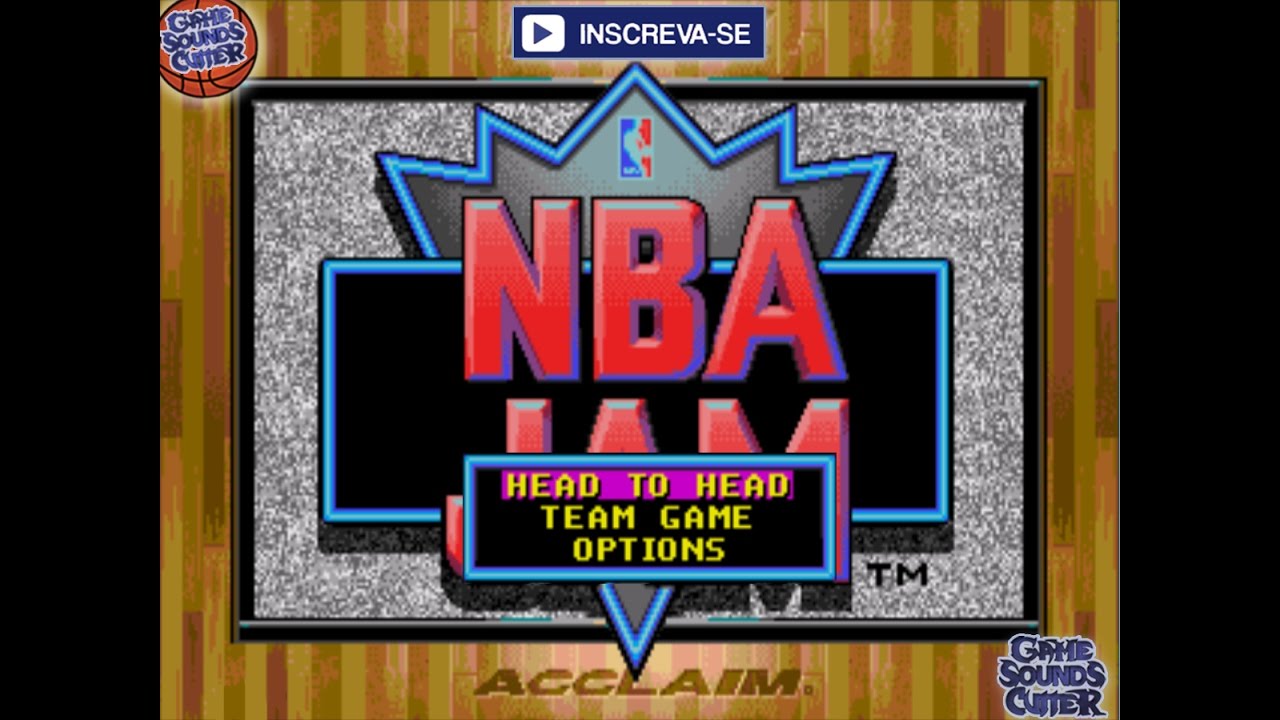 NBA JAM - MENU THEME SOUND 2 - YouTube