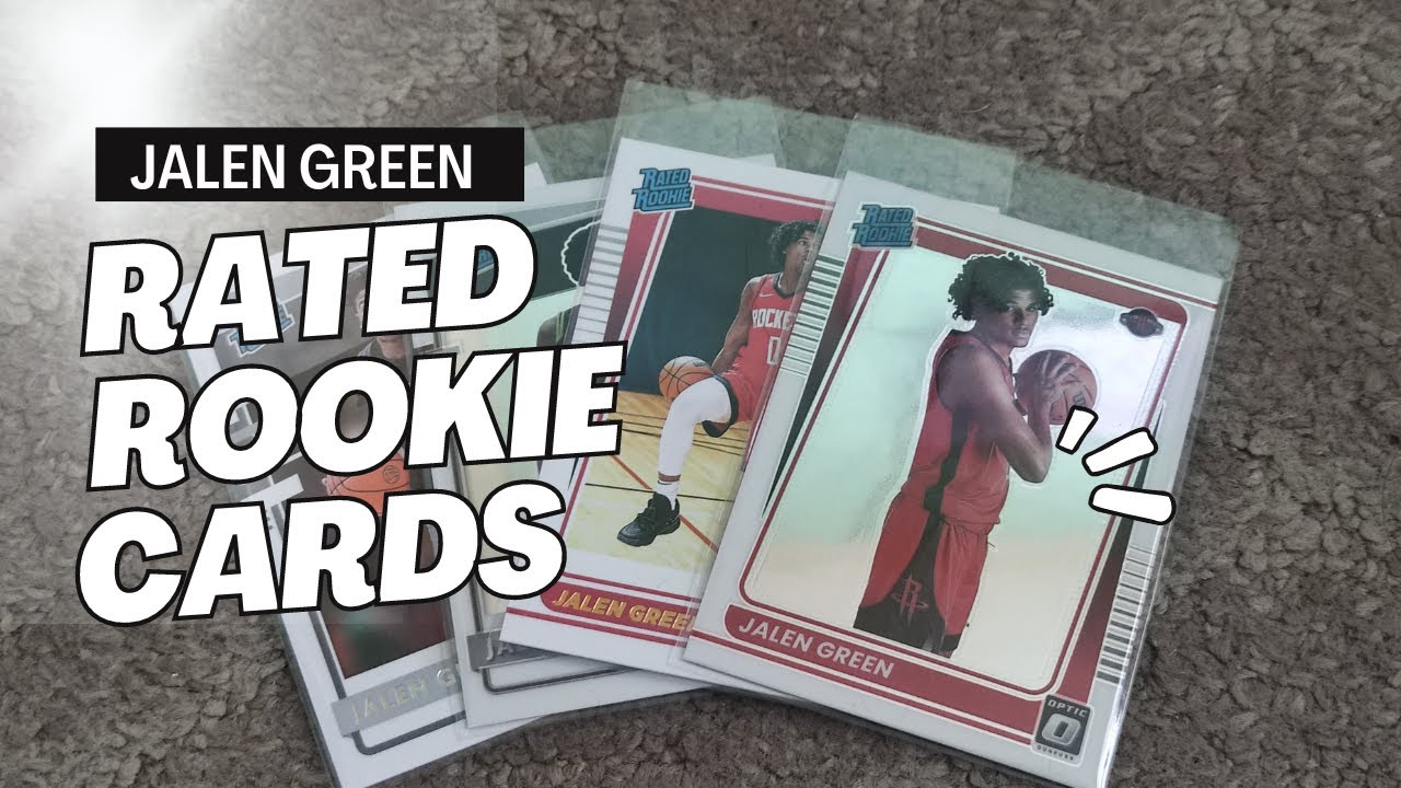 Jalen Green Rated Rookie Cards - YouTube