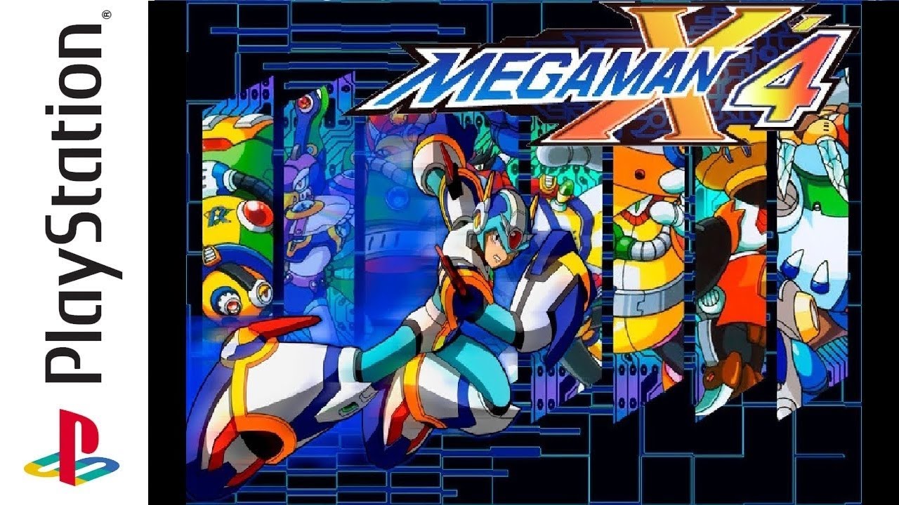 Mega Man X4 (PS1) | Mavericks + Ultimate Falcon Armor + Ítens (Pt.Br ...