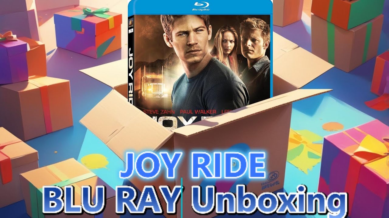 Joy Ride Blu Ray Unboxing - YouTube