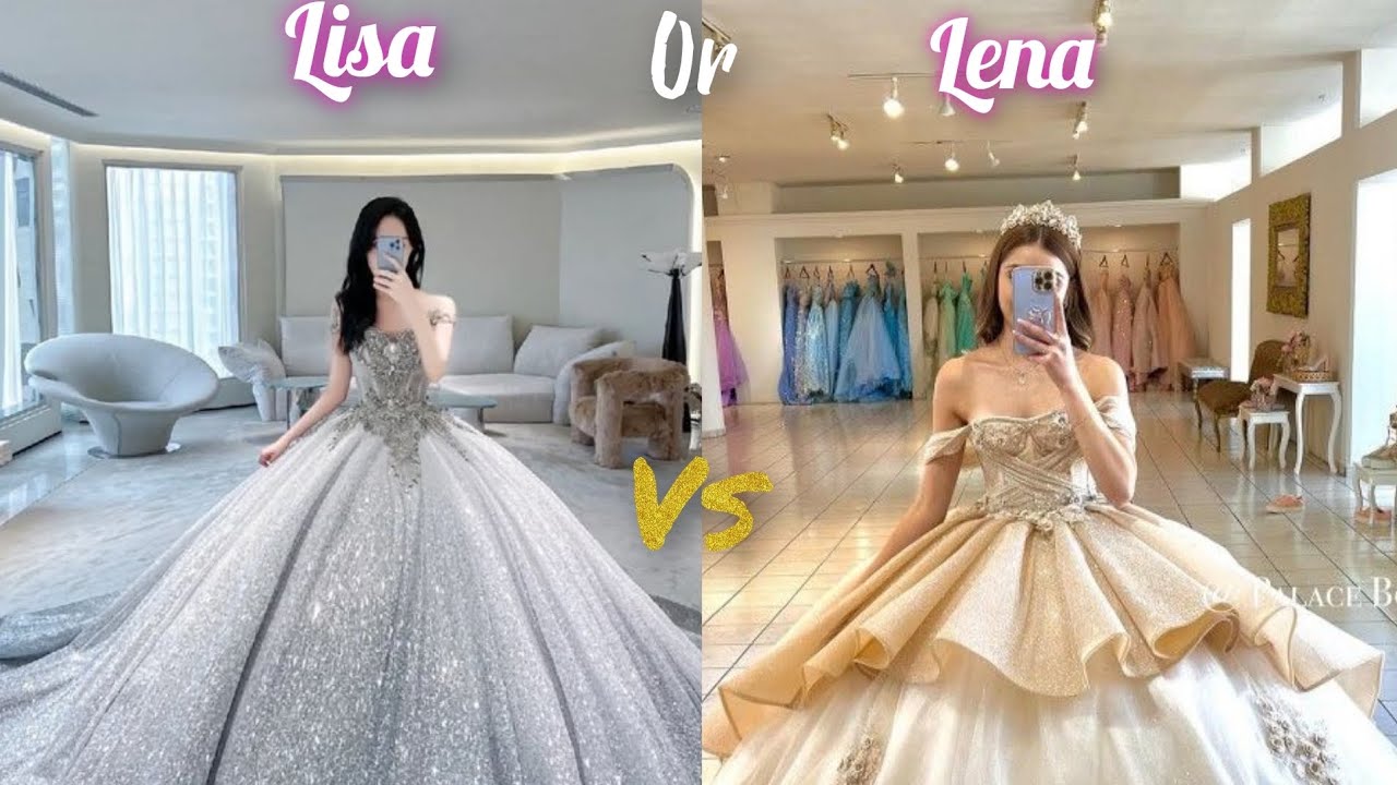 Lisa or lena , silver and gold edition {pick one } dresses,accessories ...