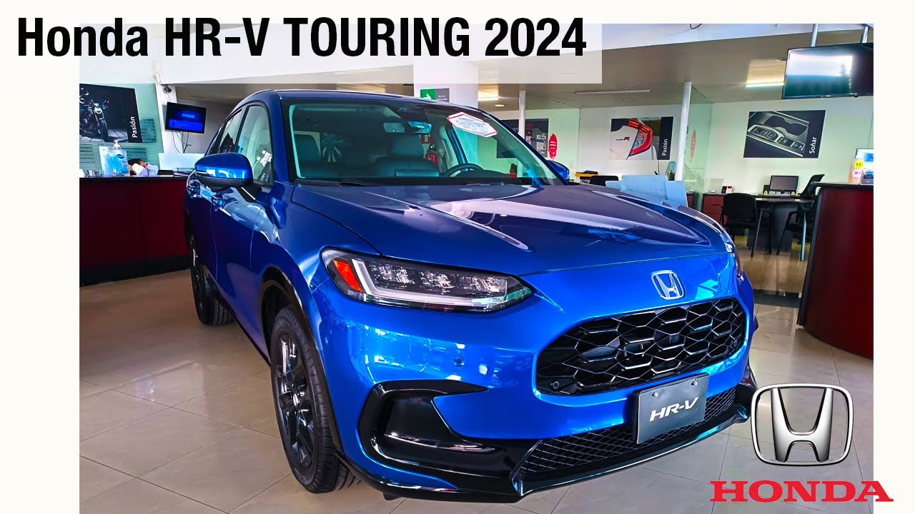 HONDA HR-V TOURING AZUL SPORT 2024 #HONDA #COLORES #HRV #SUV - YouTube