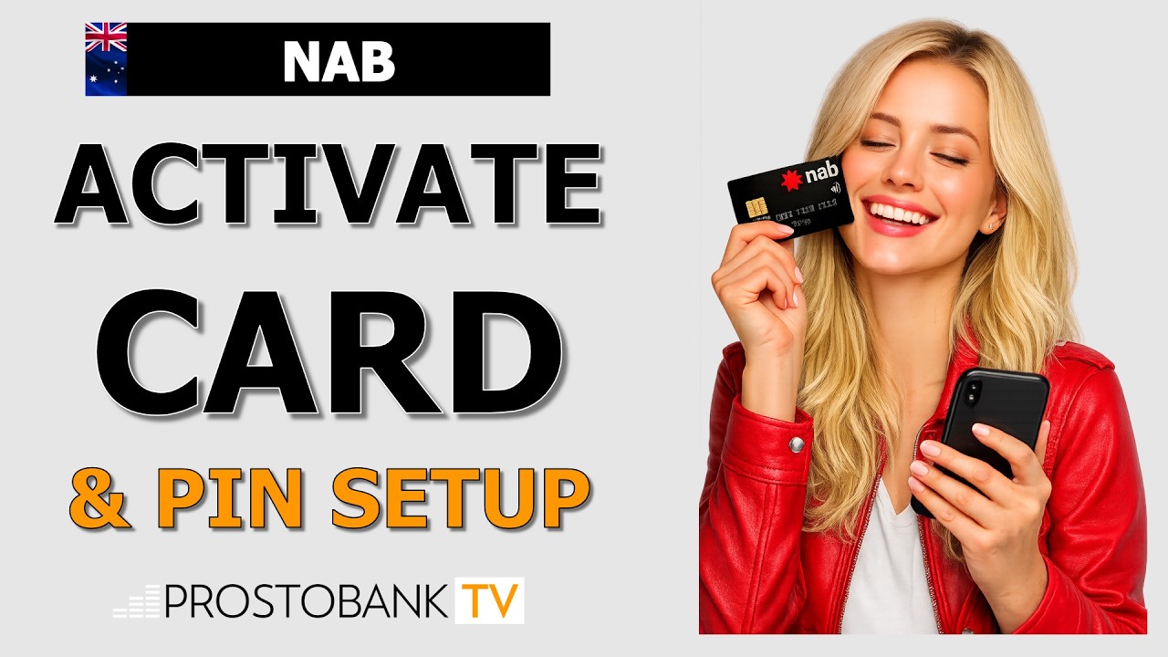 How to Activate NAB Debit Card & Credit Card: Set Your PIN Online - YouTube