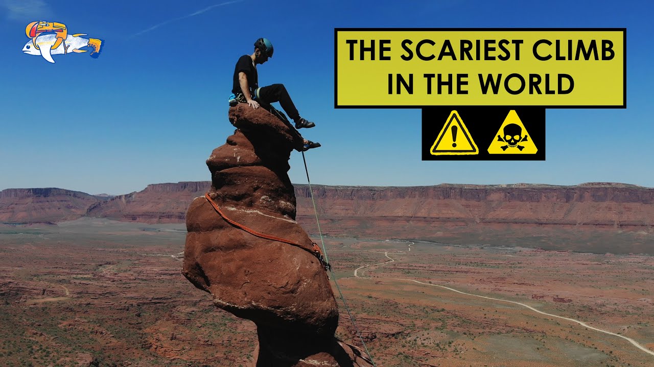 The SCARIEST CLIMB in the world - Stolen Chimney on Ancient Art ...