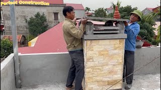 Concrete Chimney Design Most Up To Date Photo Concrete Outdoor