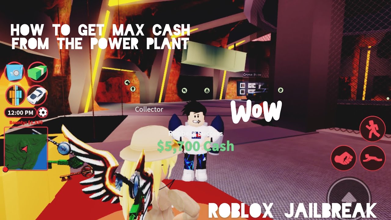 How To Get Maximum Cash From The Power Plant In Jailbreak |ROBLOX ...