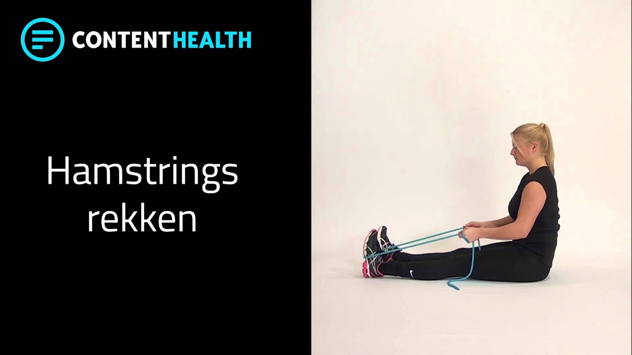 6 Heup-Knie-Rug: Hamstrings rekken - YouTube