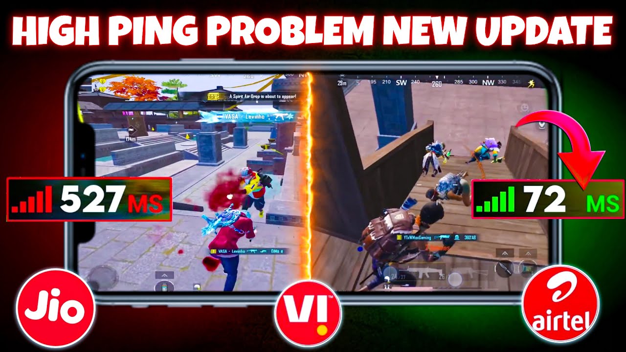 20MS Constant Ping in BGMI & PUBG 😍 Fix High Ping Problem in BGMI 3.6 ...