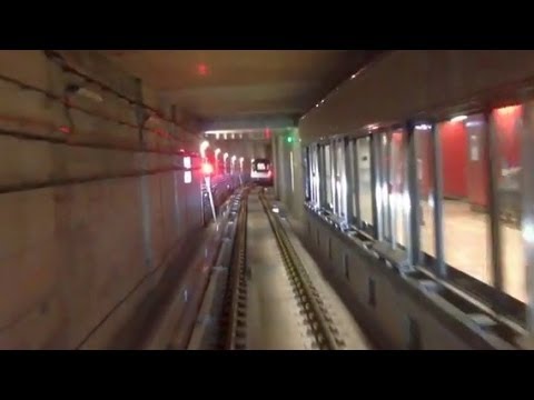 Singapore Downtown MRT Line from Bayfront to Chinatown - YouTube