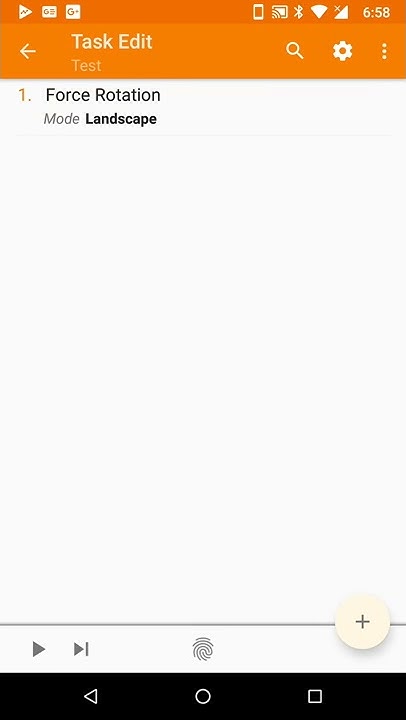 Tasker Force Rotation action - YouTube