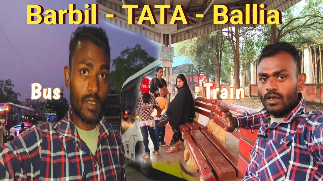 Chhath Puja Manane Ghar Ja Rahe Hain Ballia | Barbil to Ballia via TATA ...