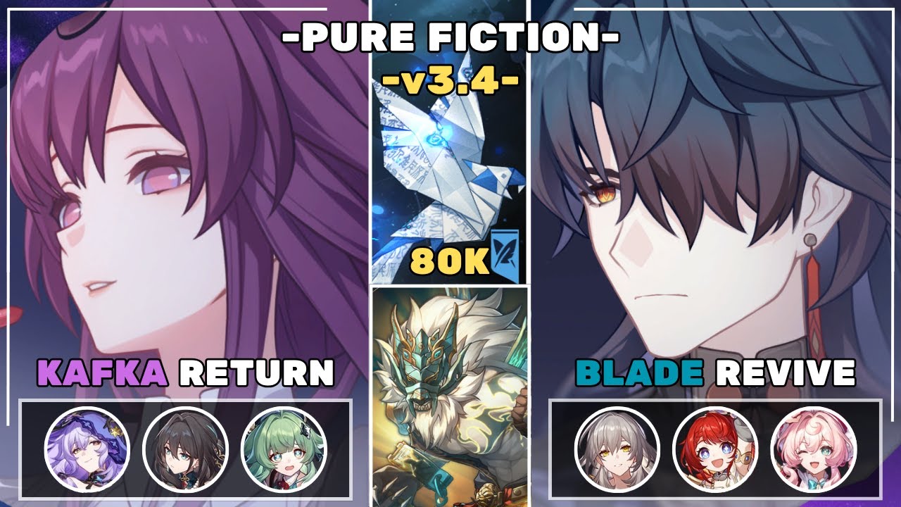 Pure Fiction 3.4 | Kafka & Blade are back | Honkai: Star Rail - YouTube