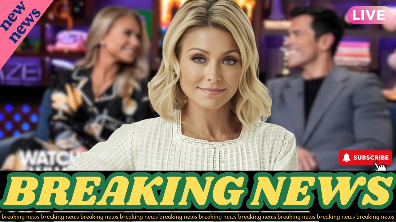 "SHOCKING Moment! 💔 Kelly Ripa Cries on Live TV Over Heartbreak for ...