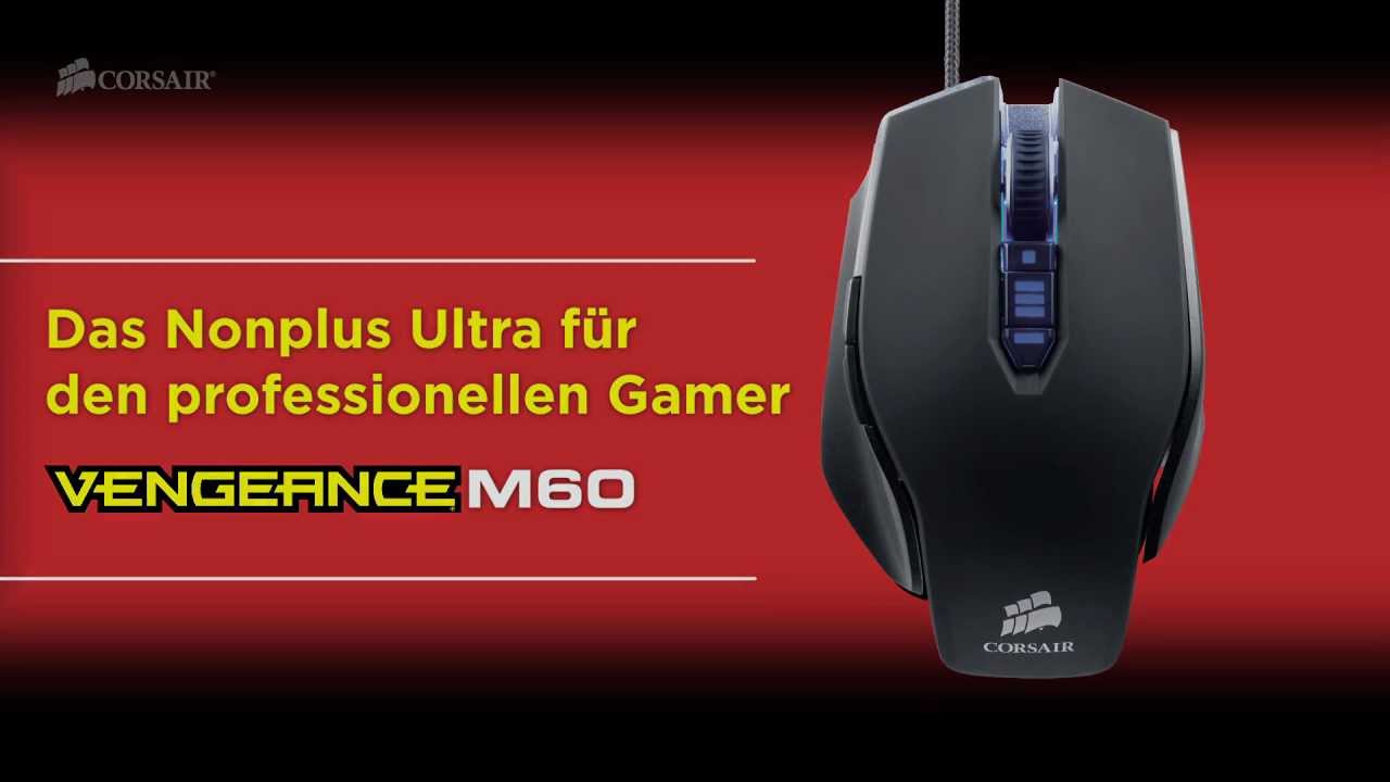 Corsair® Vengeance® M60 First Person Shooter Gaming Maus — Highlights ...