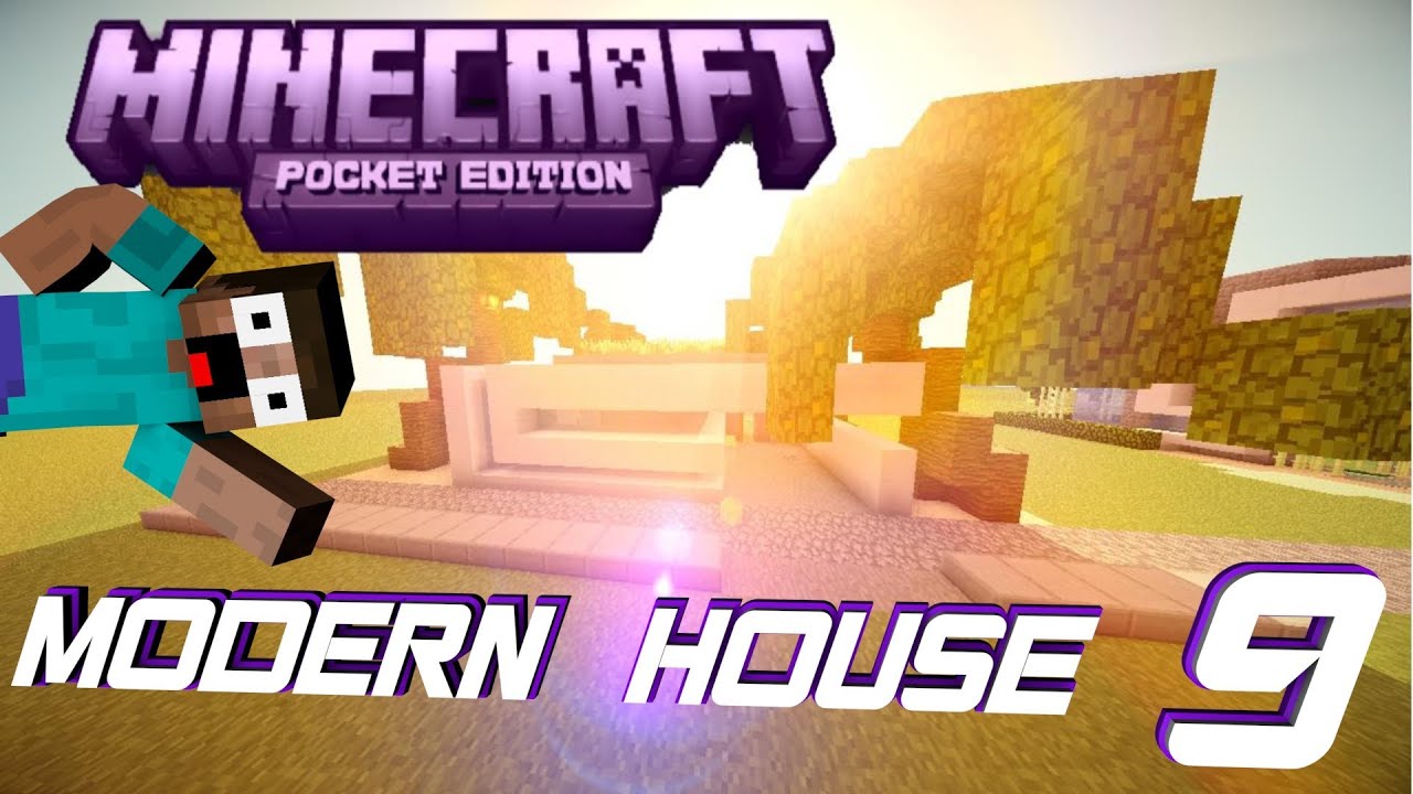 Minecraft PE Keralis Modern House 9 ! [DOWNLOAD] - YouTube