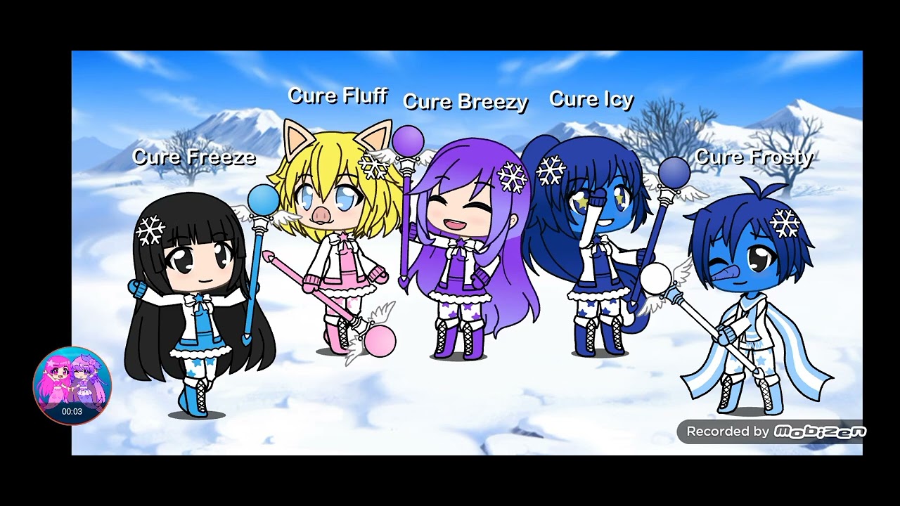All Done with Epic Winter Precure Midseason cures Part 1 - YouTube